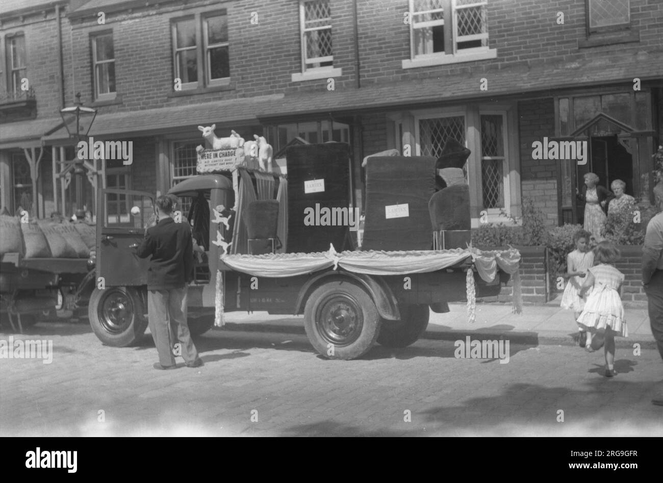 Street Procession - Lamtex Float, Leeds, Yorkshire, England Stock Photo ...
