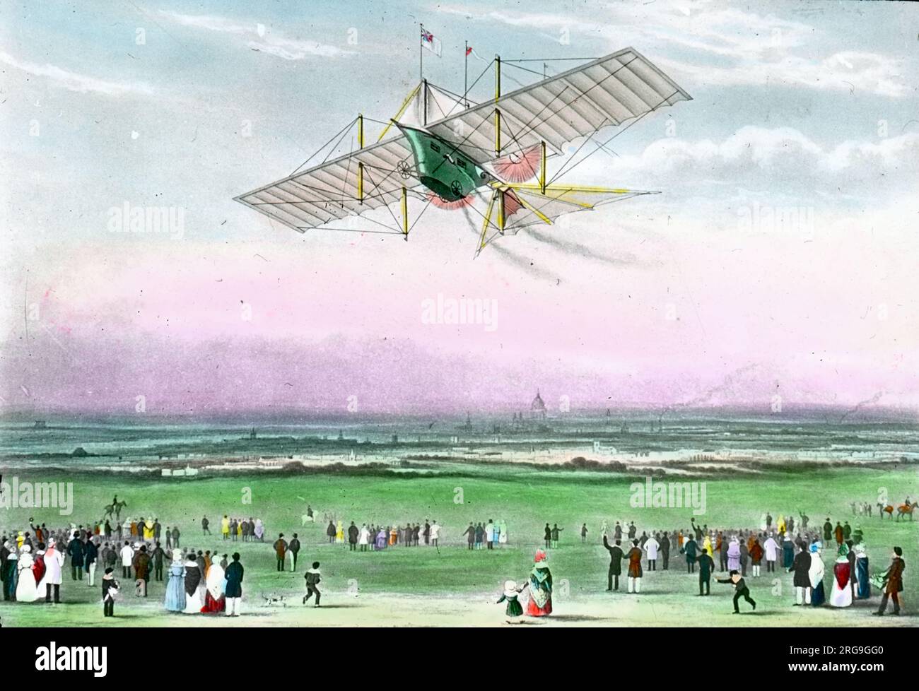 Henson's Aerial Carriage Stock Photo - Alamy