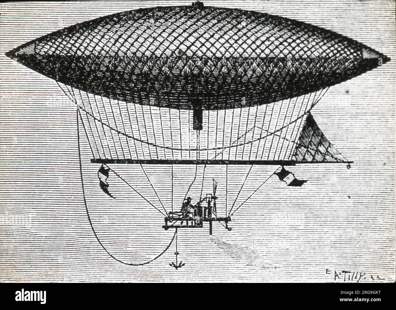 Giffard dirigible hi-res stock photography and images - Alamy