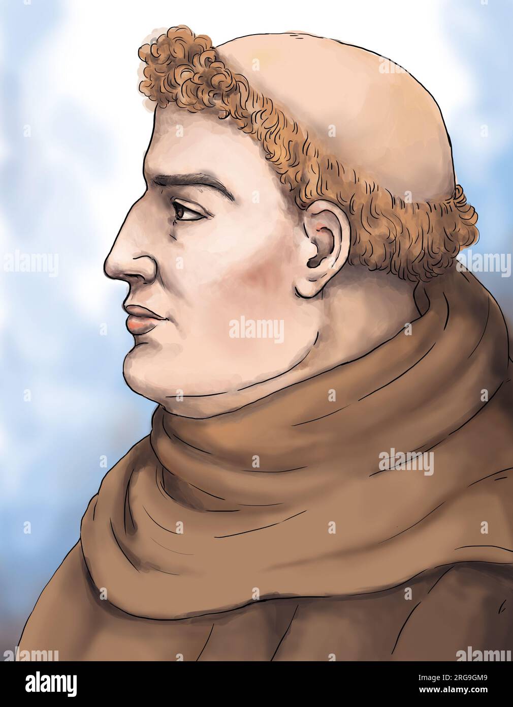 Catholic Monk Haircut