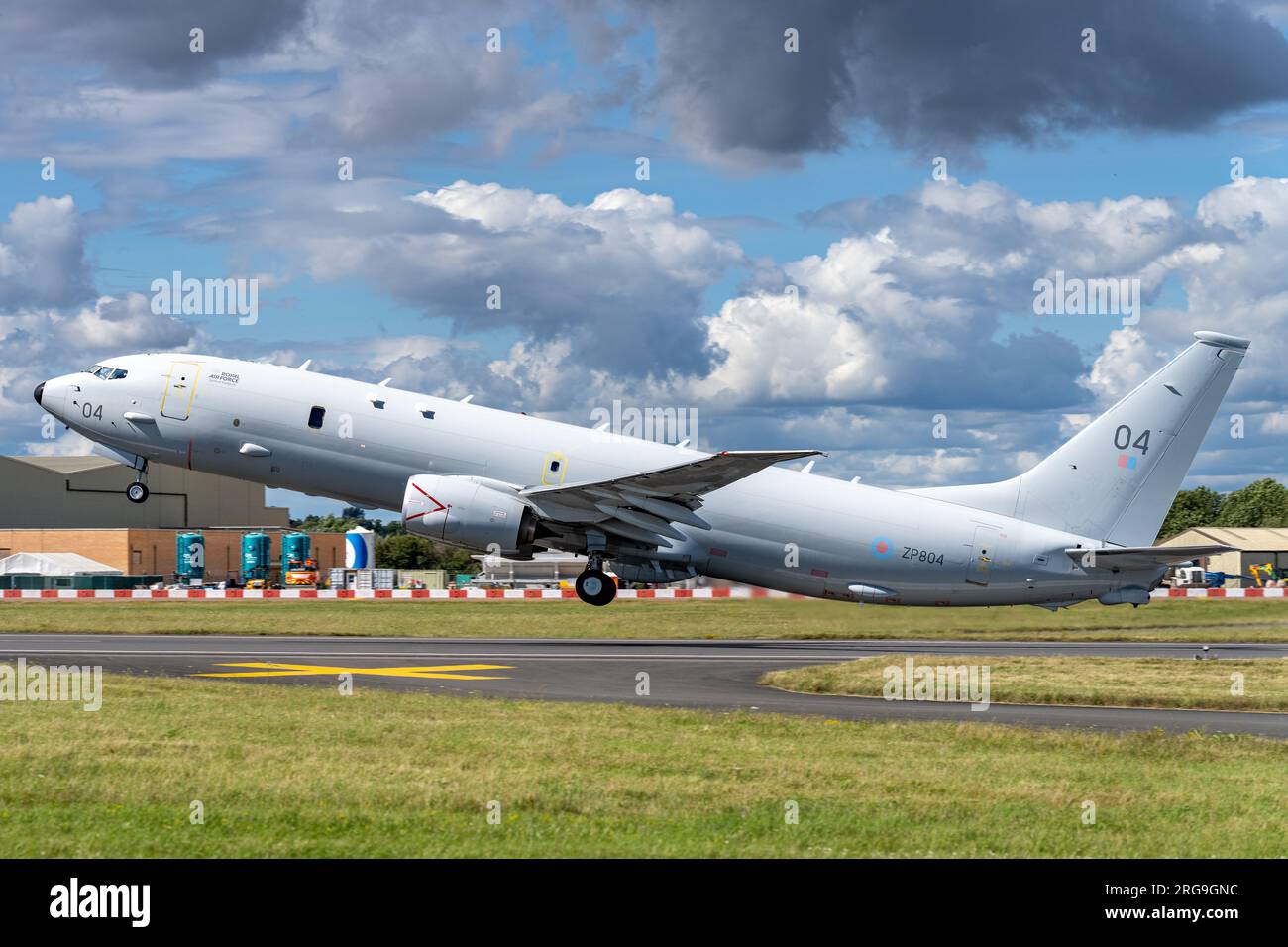 RAF P-8 Poseidon Stock Photo - Alamy