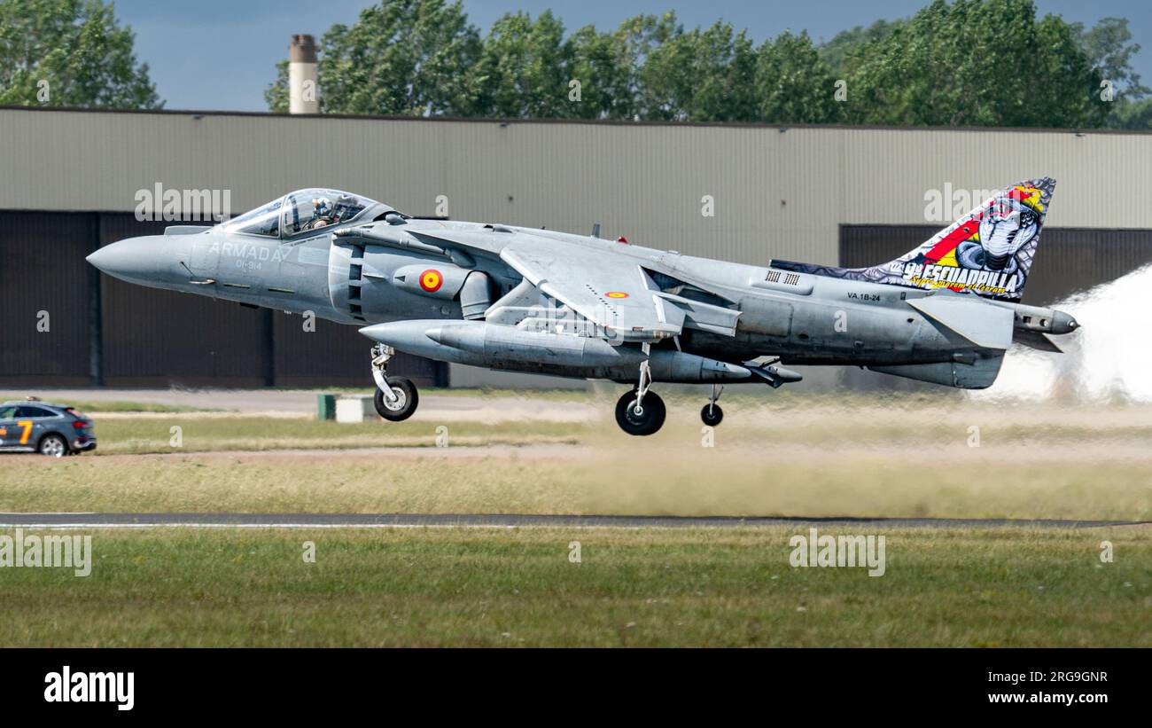 Spanish Navy Harrier Stock Photo - Alamy