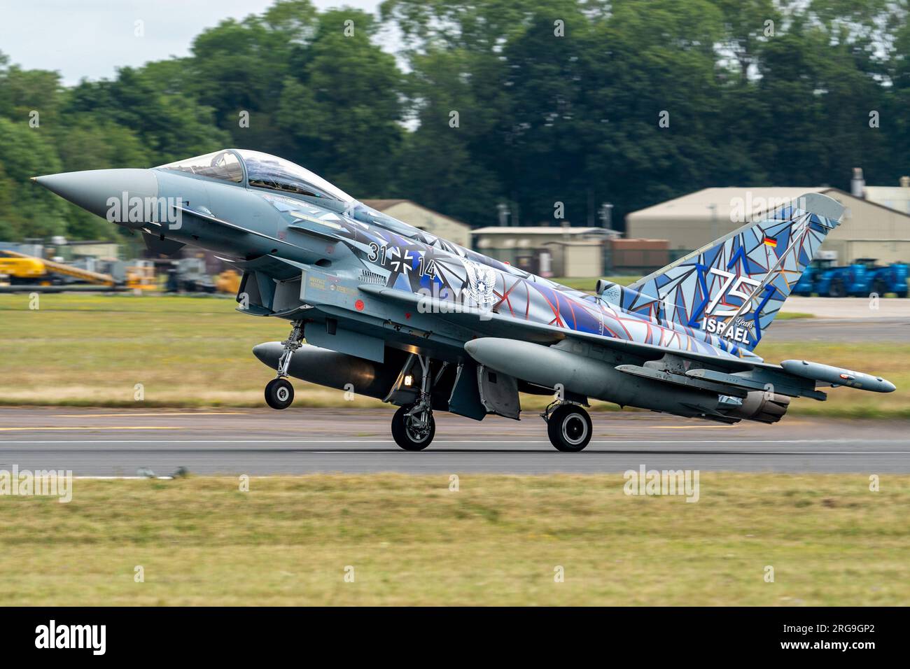 Luftwaffe Eurofighter Typhoon Stock Photo - Alamy