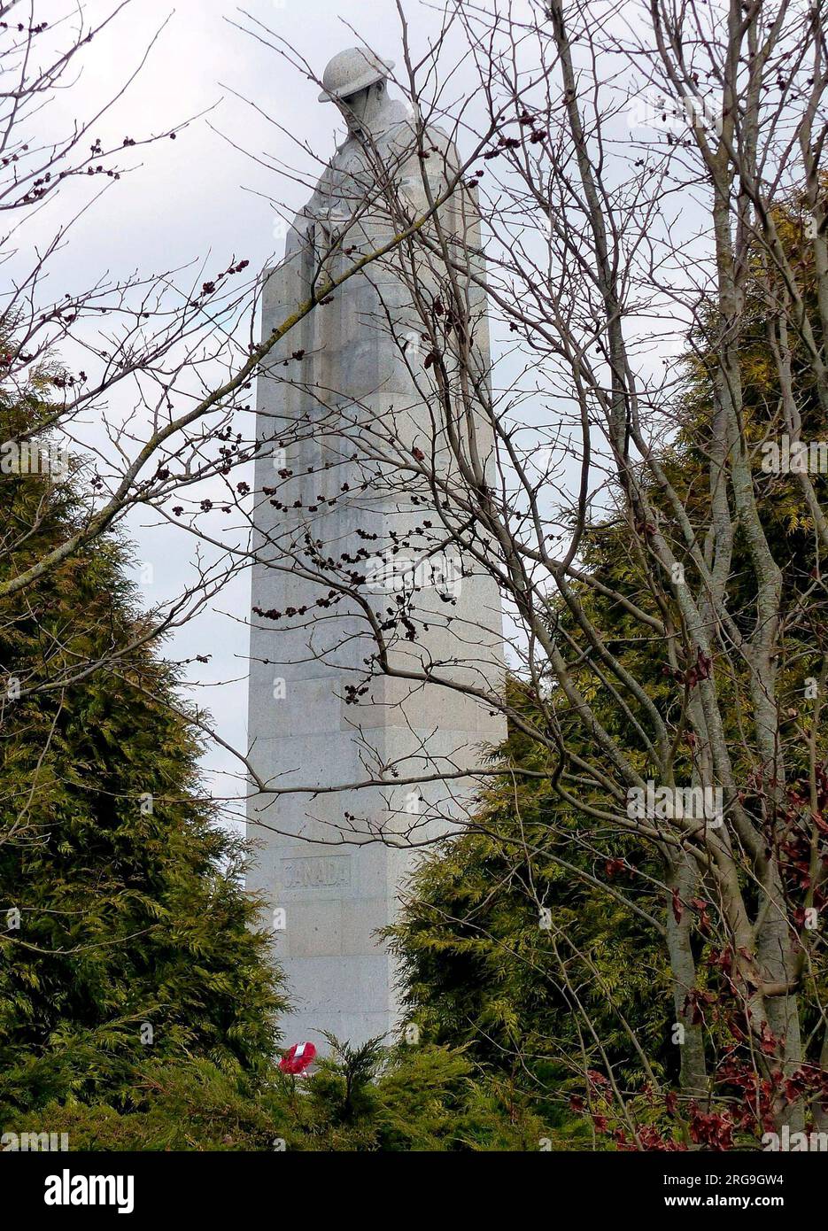 Canadian Brooding Soldier Memorial, Vancouver Corner Stock Photo - Alamy