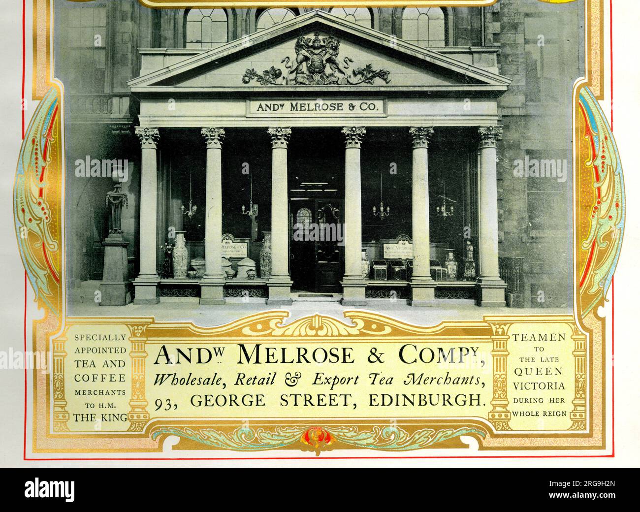 Andrew Melrose, Tea Merchants, Edinburgh - Scotland's Industrial ...