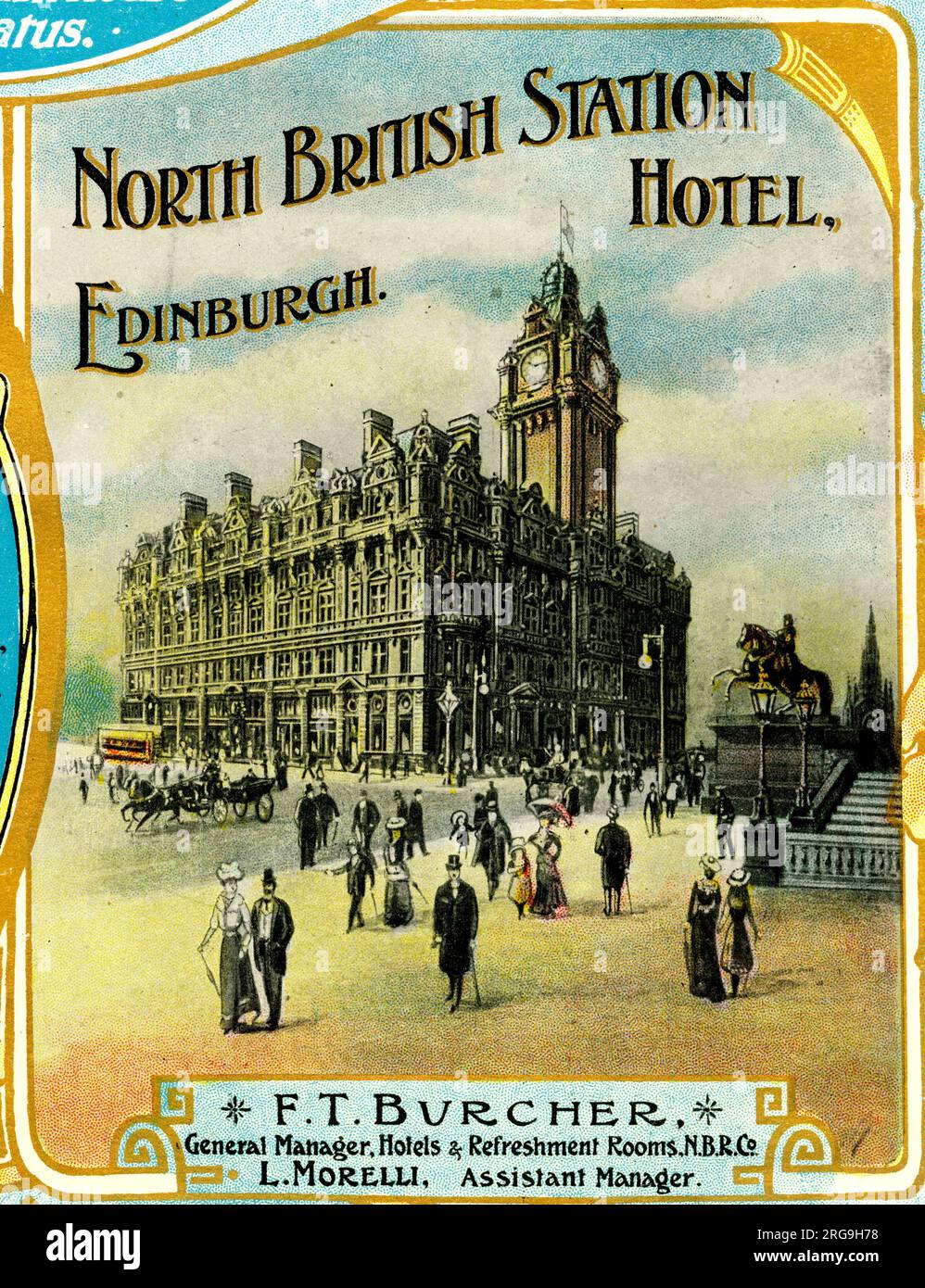 North British Station Hotel, Edinburgh - Scotland's Industrial Souvenir ...