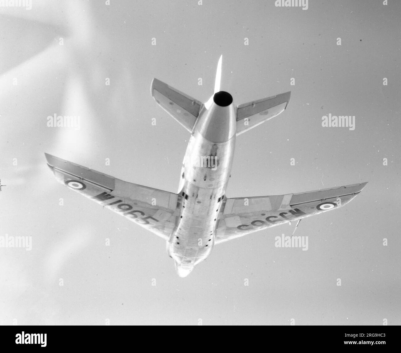 Supermarine Type 541 Swift F.1 WJ965. WJ965 was the second pre ...