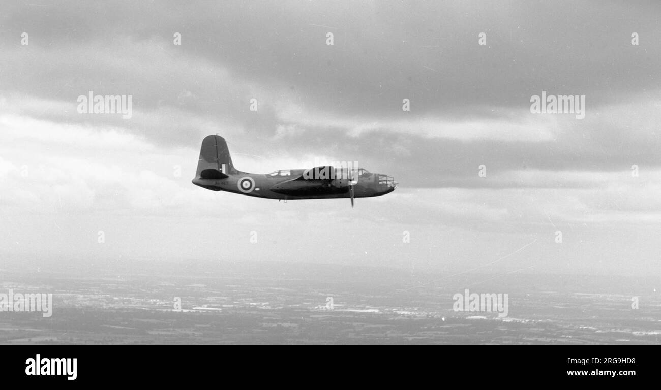 Douglas (Boston II) Havoc I AH467. French Air Force DB-7 aircraft ...
