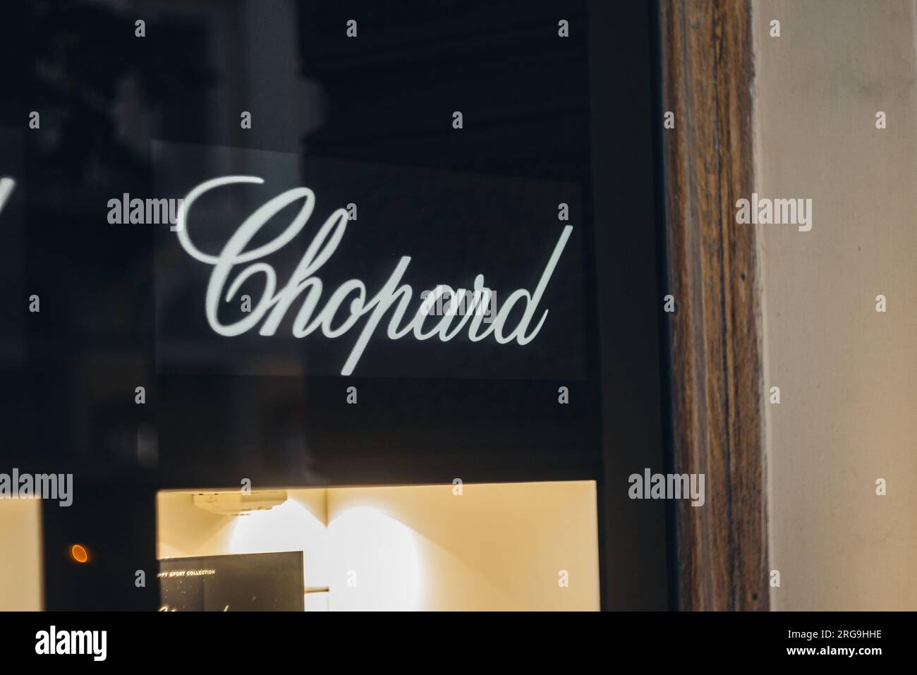 Chopard logo hi-res stock photography and images - Alamy