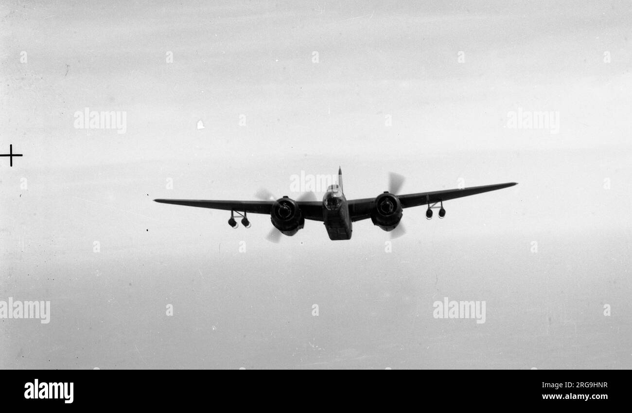 Douglas Boston III with bombs on the under-wing store stations Stock ...