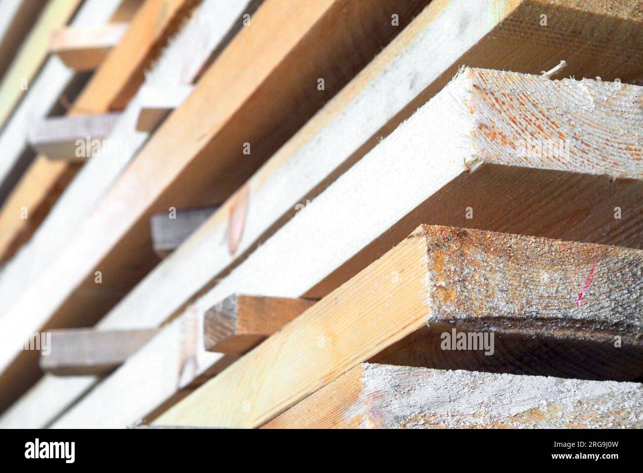 Wood Planks Building