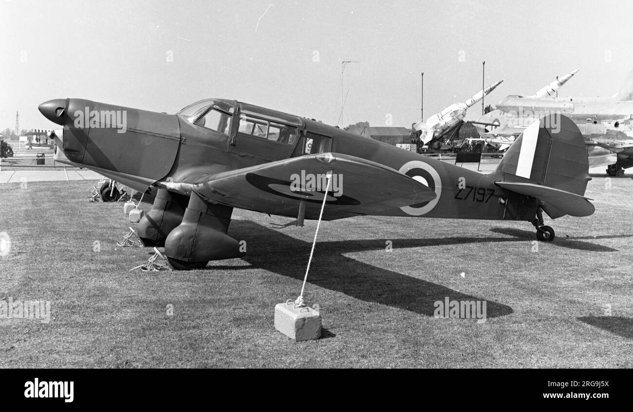 Percival Proctor II Z7197 / G-AKZN to RAF Museum Hendon in 1972 Stock ...