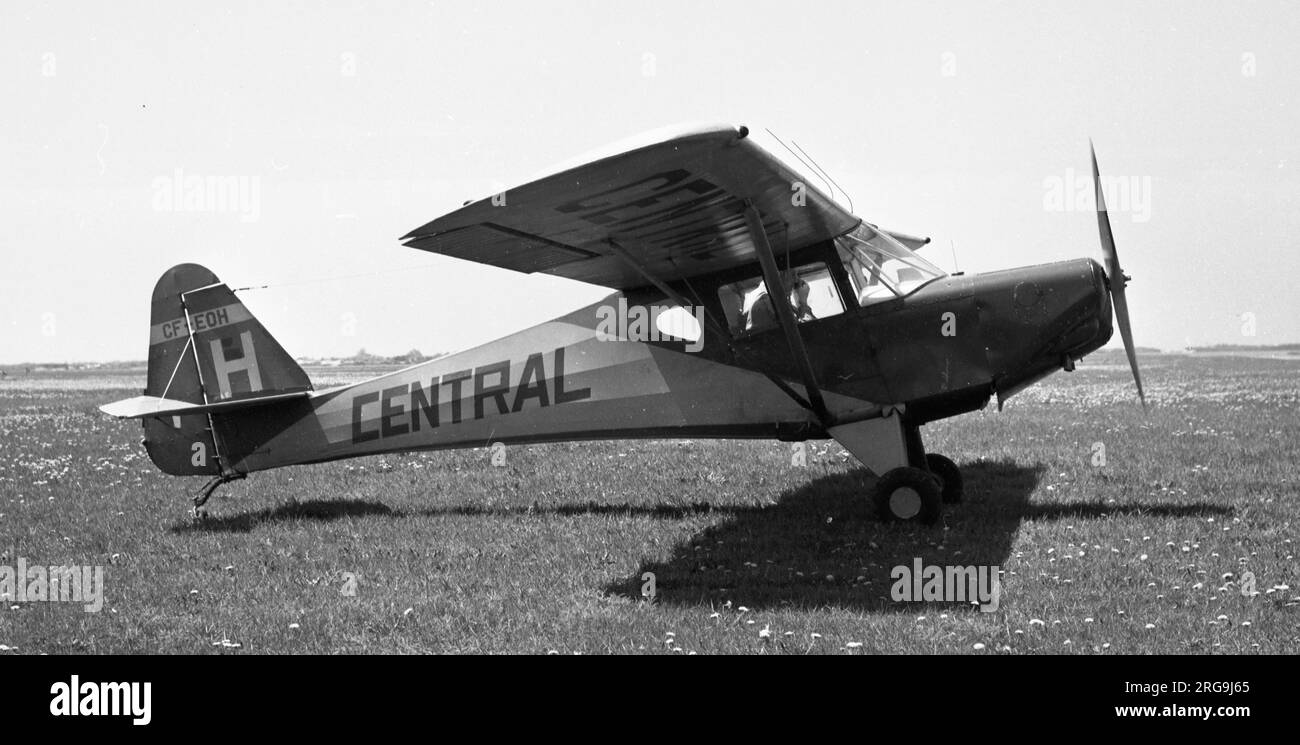 Fleet 80 Canuck CF-EOH (msn 206) of Central Airways Stock Photo - Alamy