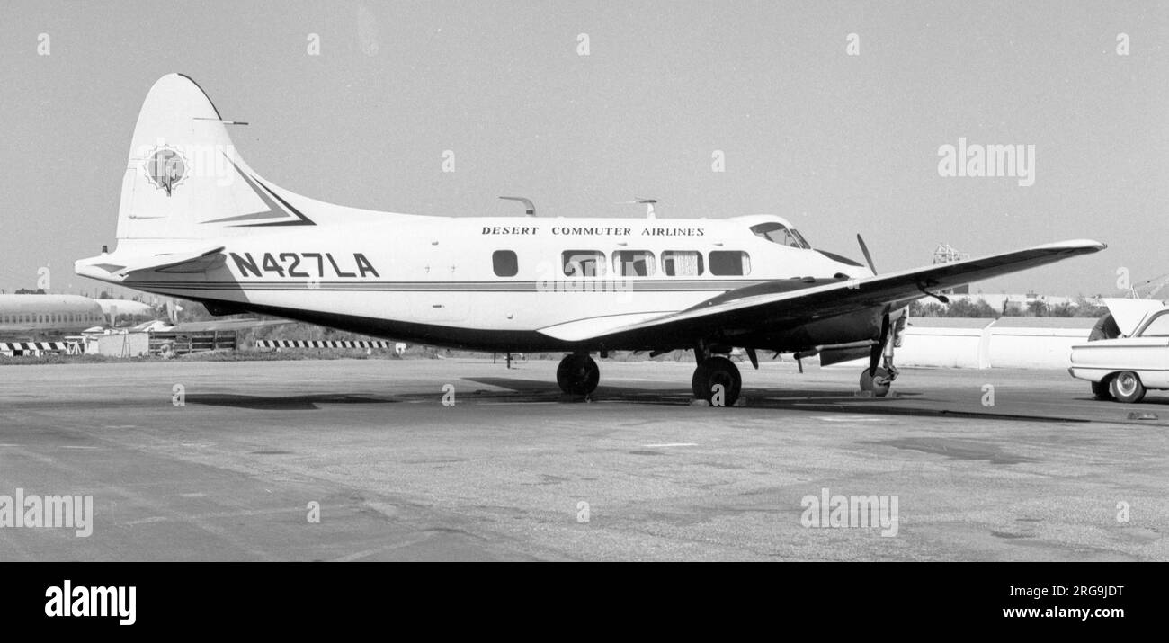 de Havilland DH.104 Dove 6BA N427LA (msn 04353) of Desert Commuter ...