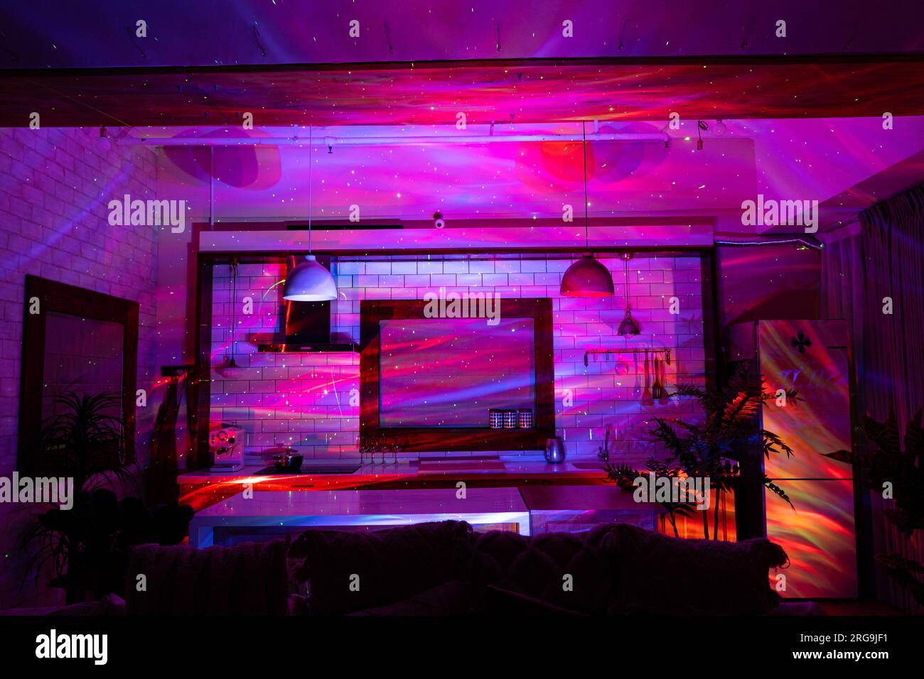 Home projector, light hi-res stock photography and images - Alamy