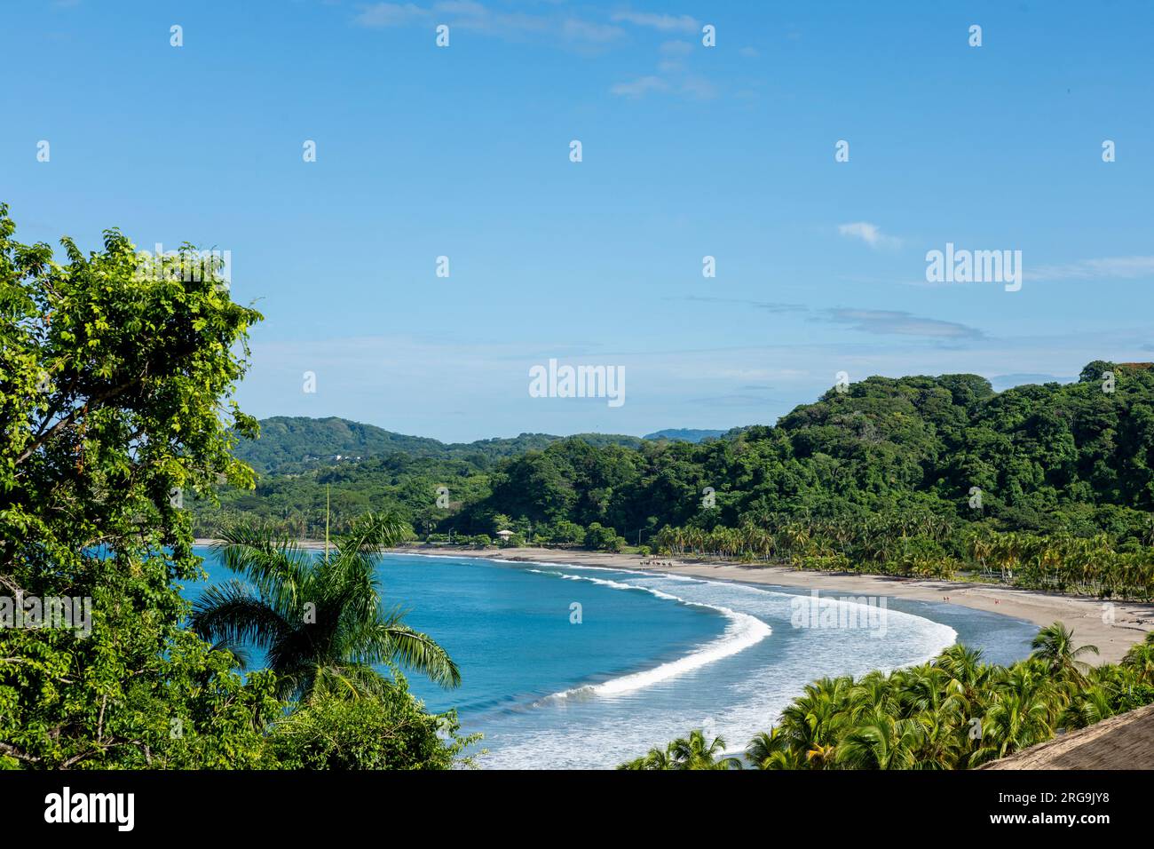 Costa rica beautiful beach, carrillo guanacaste, pacific cost Stock ...