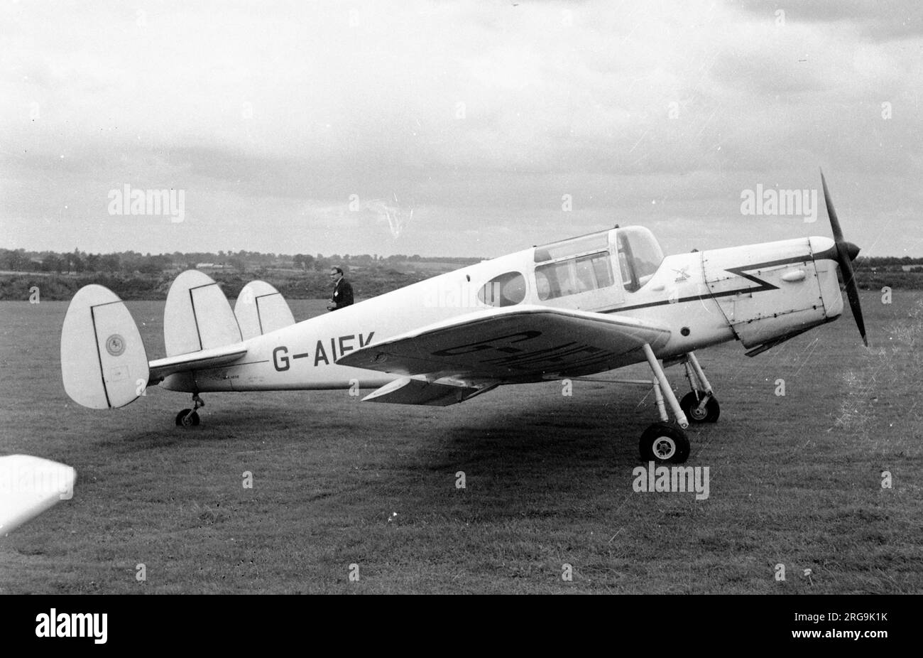 Miles M.38 Messenger 2A G-AIEK (msn 6339) at White Waltham Stock Photo ...