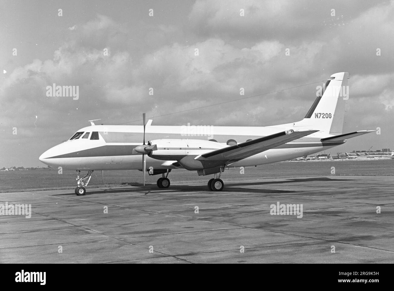 Gulfstream aircraft Black and White Stock Photos & Images - Alamy