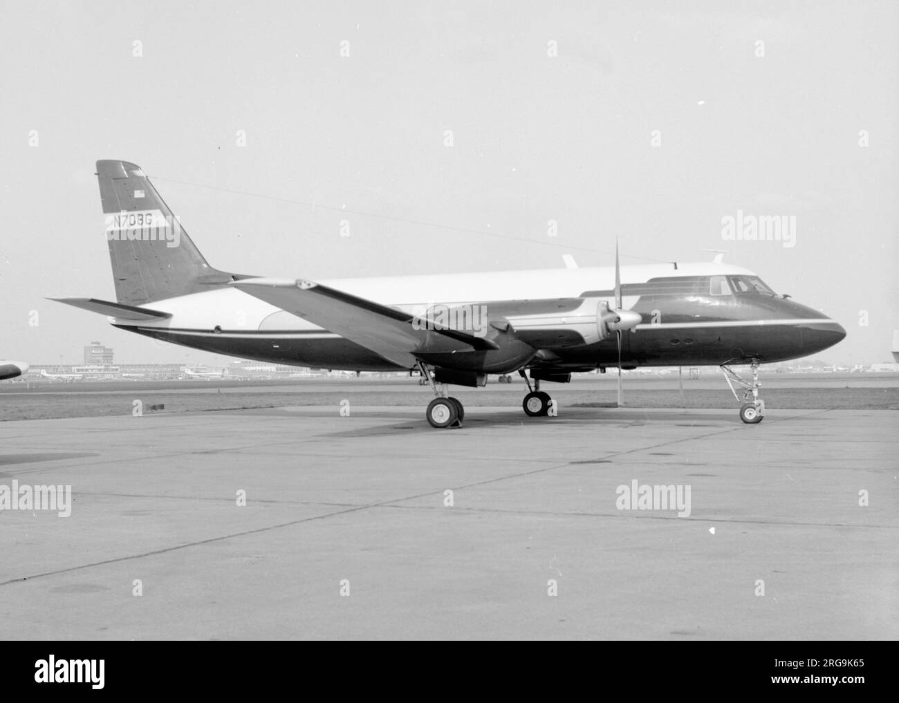 Gulfstream aircraft Black and White Stock Photos & Images - Alamy