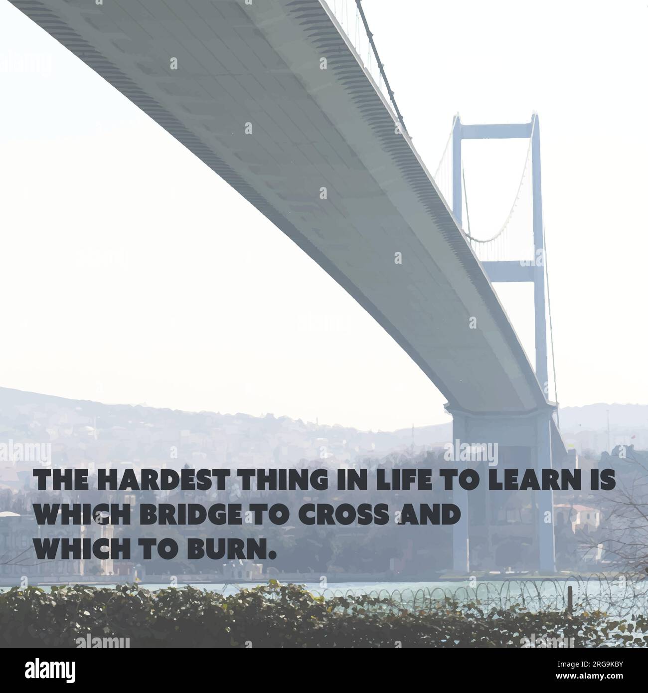Inspirational Quote - The Hardest Thing in Life to Learn is Which ...