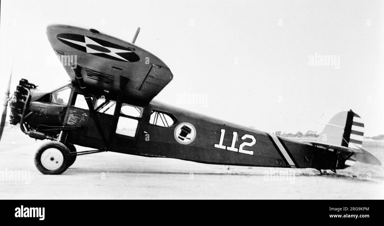 United States Army Air Service Fairchild C-8 30-393. Built as a ...
