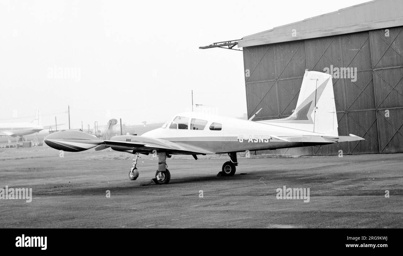 Cessna 310 G-ASNS (msn 35073) at Woolsington ( Newcastle Airport Stock ...