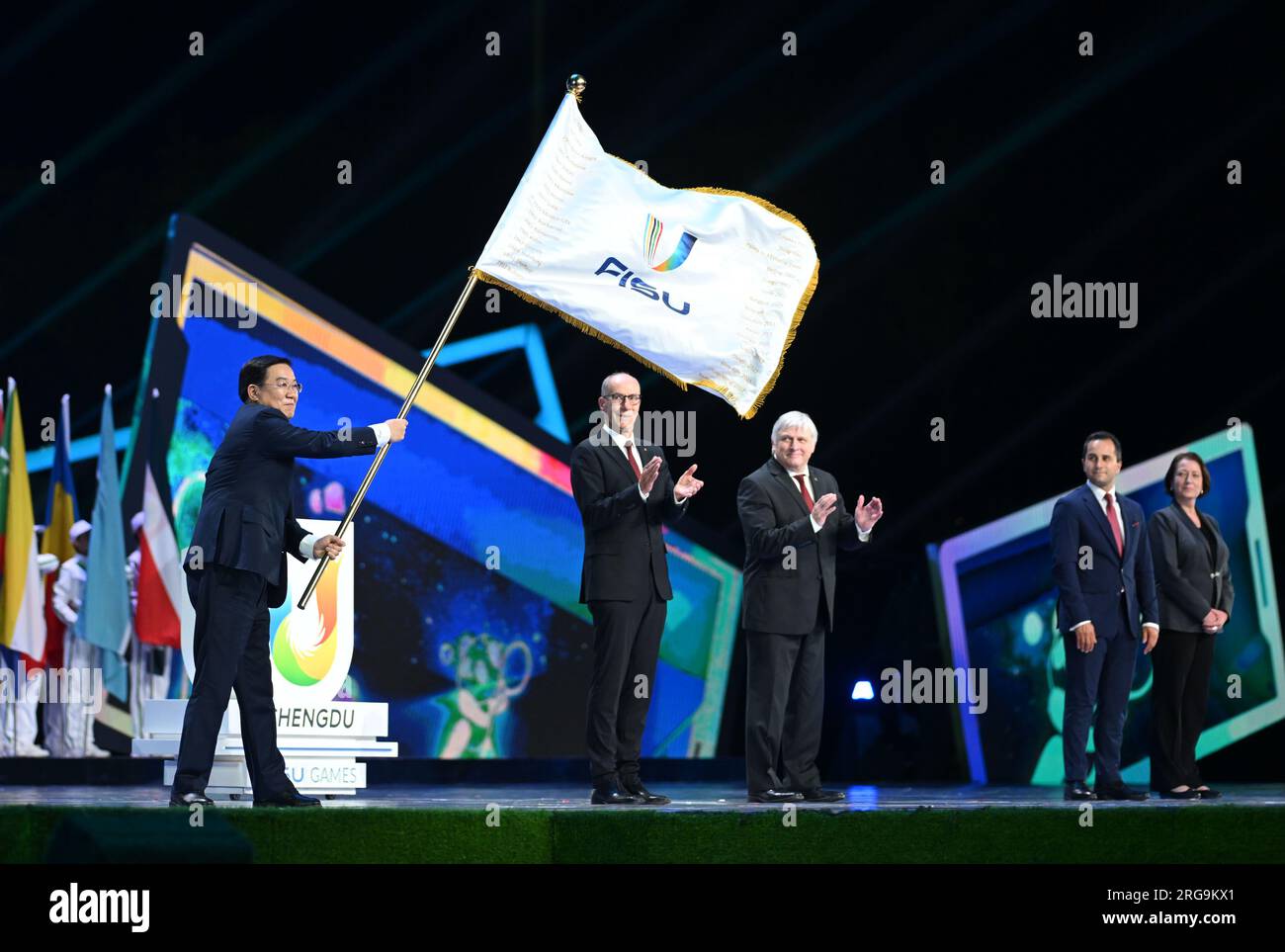 Chengdu, China's Sichuan Province. 8th Aug, 2023. The President of the ...