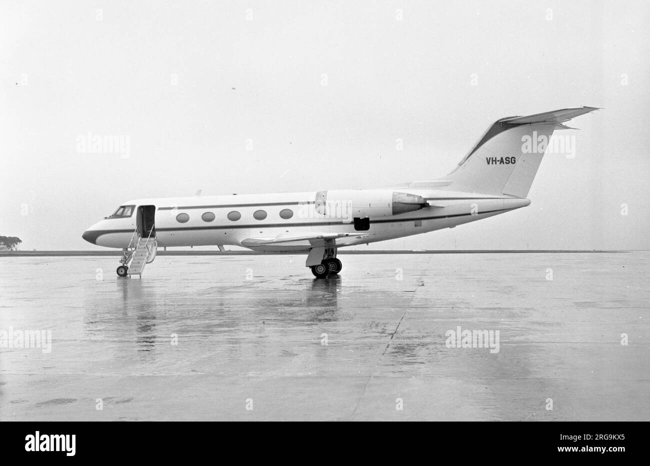 Grumman Gulfstream II VH-ASG (msn 095), the 95th Gulfstream II, of ...