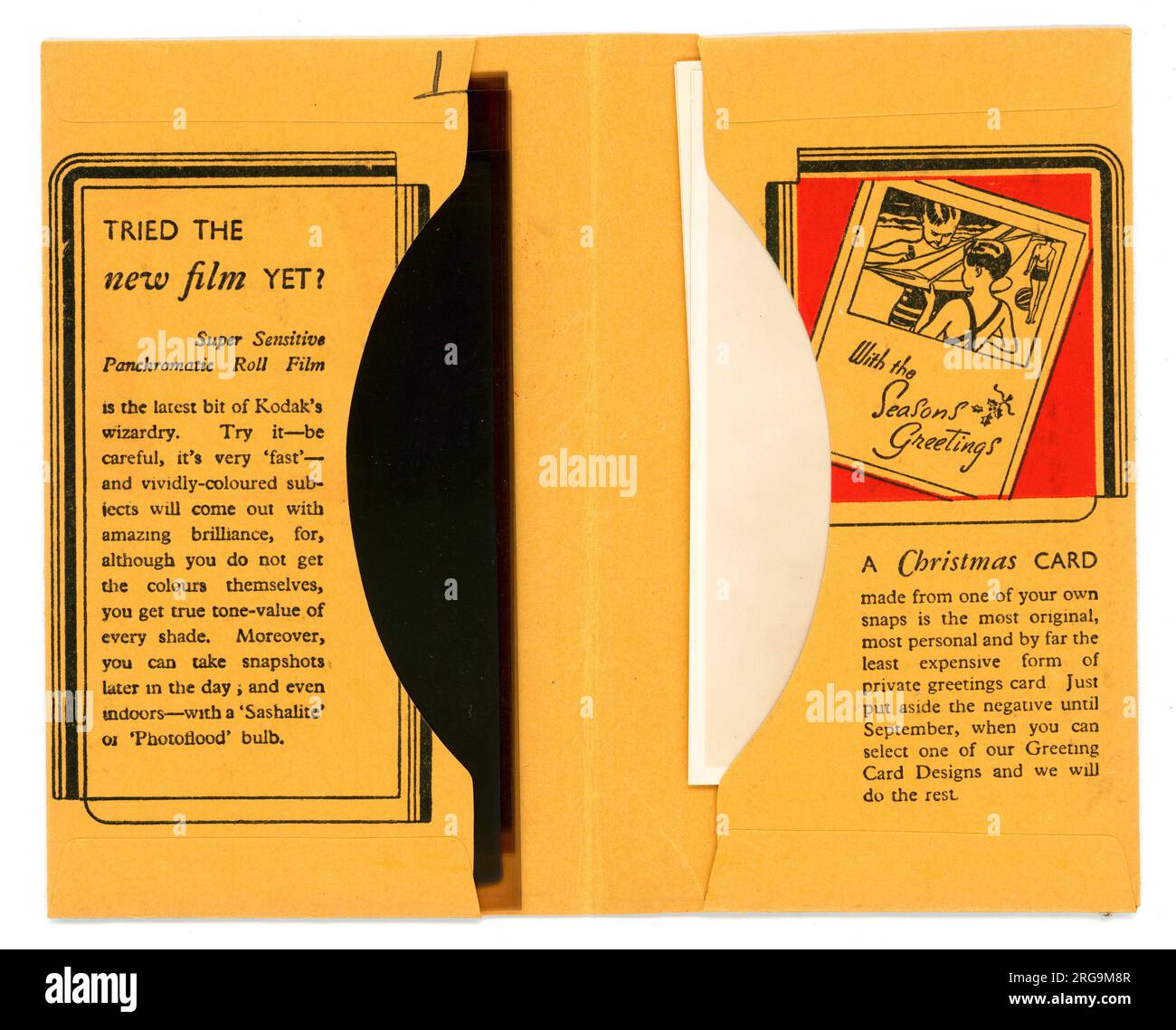 The Inside of the original negative wallet Stock Photo - Alamy