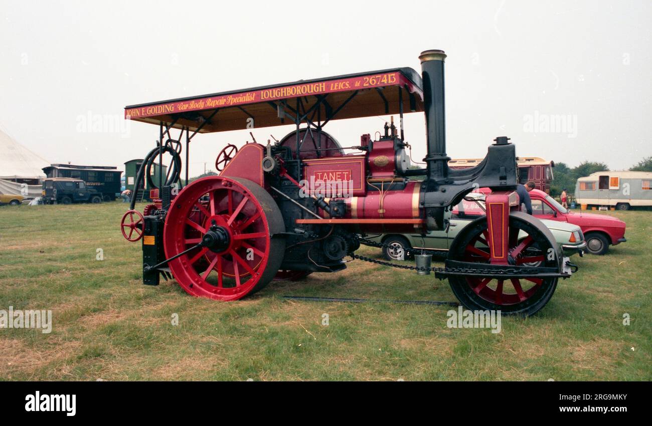 Aveling and Porter Road Roller, regn. BC9483, number 10991, Janet ...