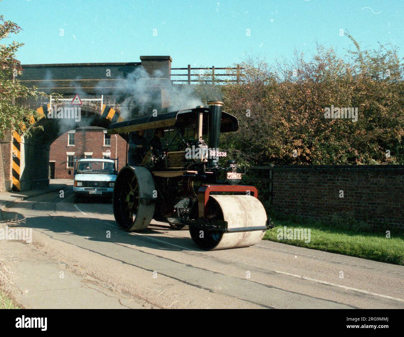 Fowler Road Roller, regn, GS 2538, number 18882, No.1. Built in 1931 by ...