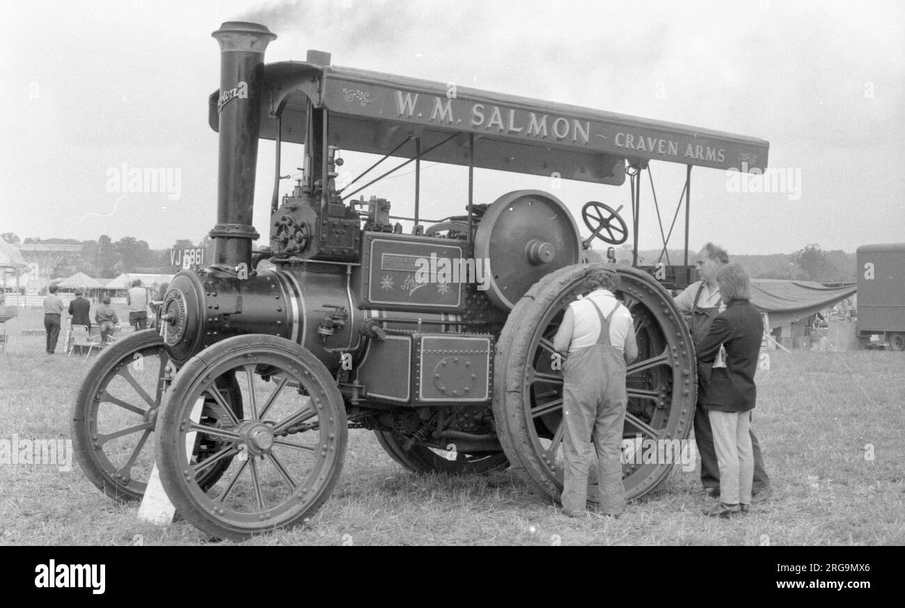 Clayton & Shuttleworth Tractor 'Apollo', regn. VJ 5861, number: 49008 ...