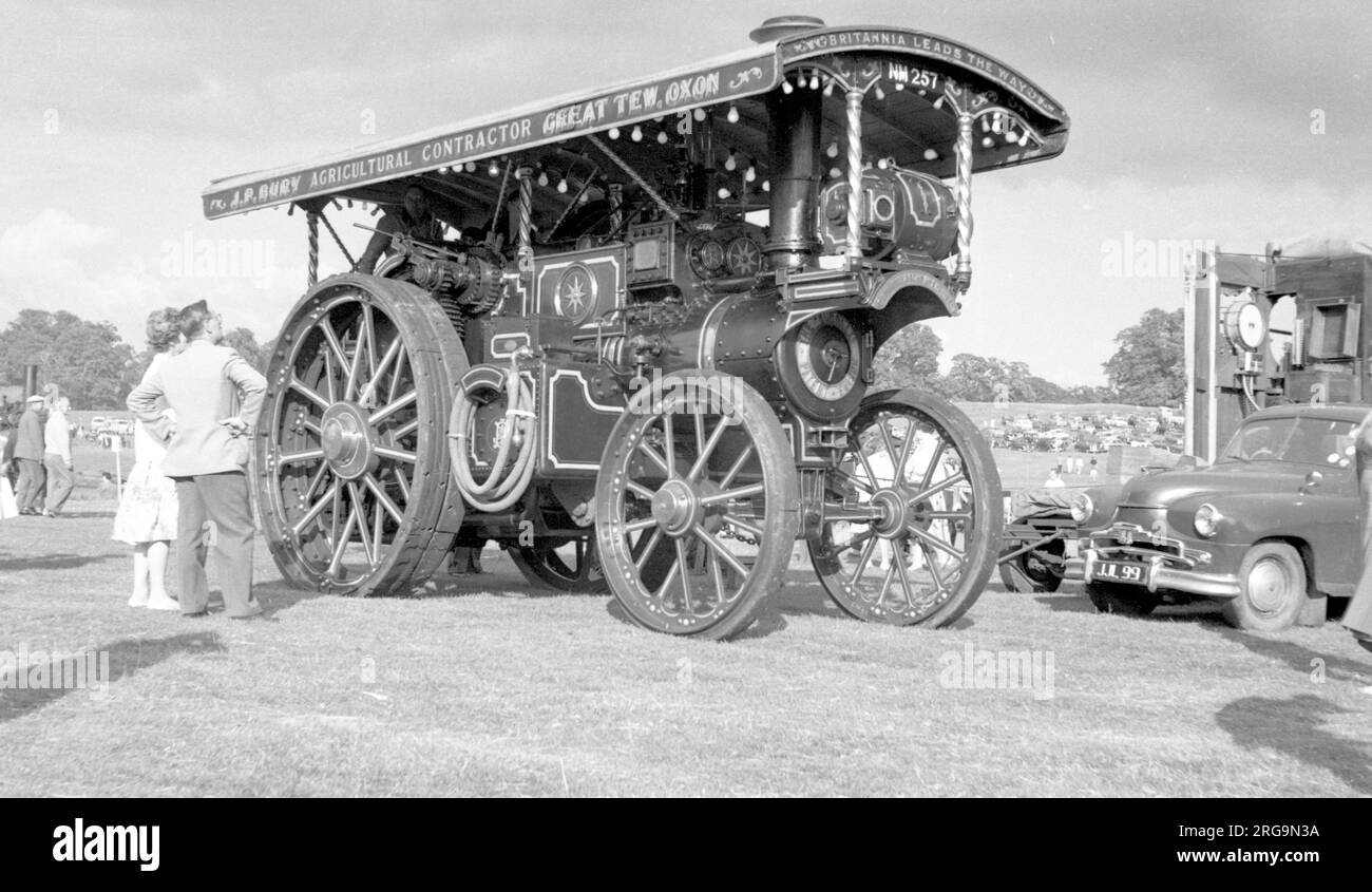 Burrell Showman's Road Locomotive, regn. NM 257, number: 2668 ...