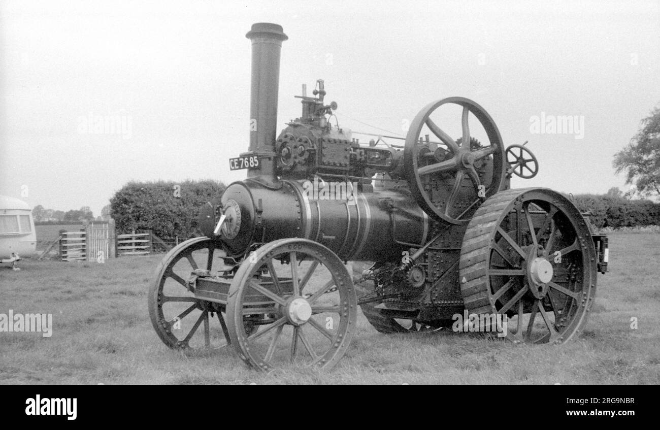 Clayton & Shuttleworth General Purpose Engine, regn. CE 7685, number ...