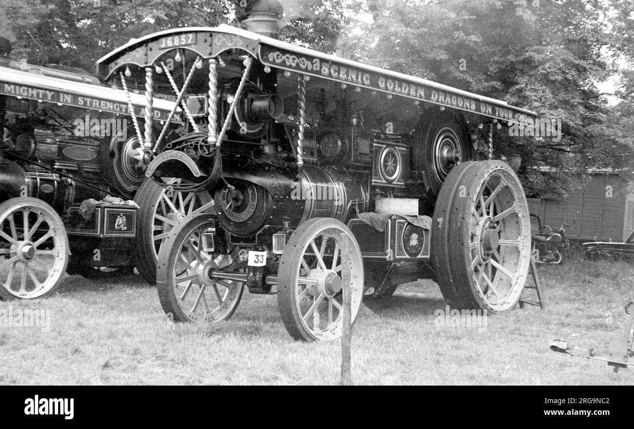 Burrell Scenic class Showmans Road Locomotive, regn. J 6857, number ...