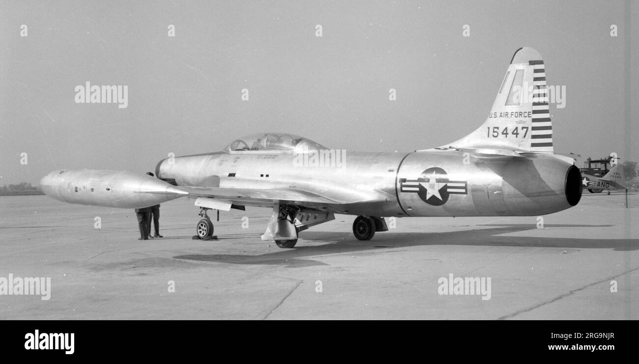 United States Air Force - Lockheed F-94B-5-LO Starfire 51-5447 (msn 780 ...