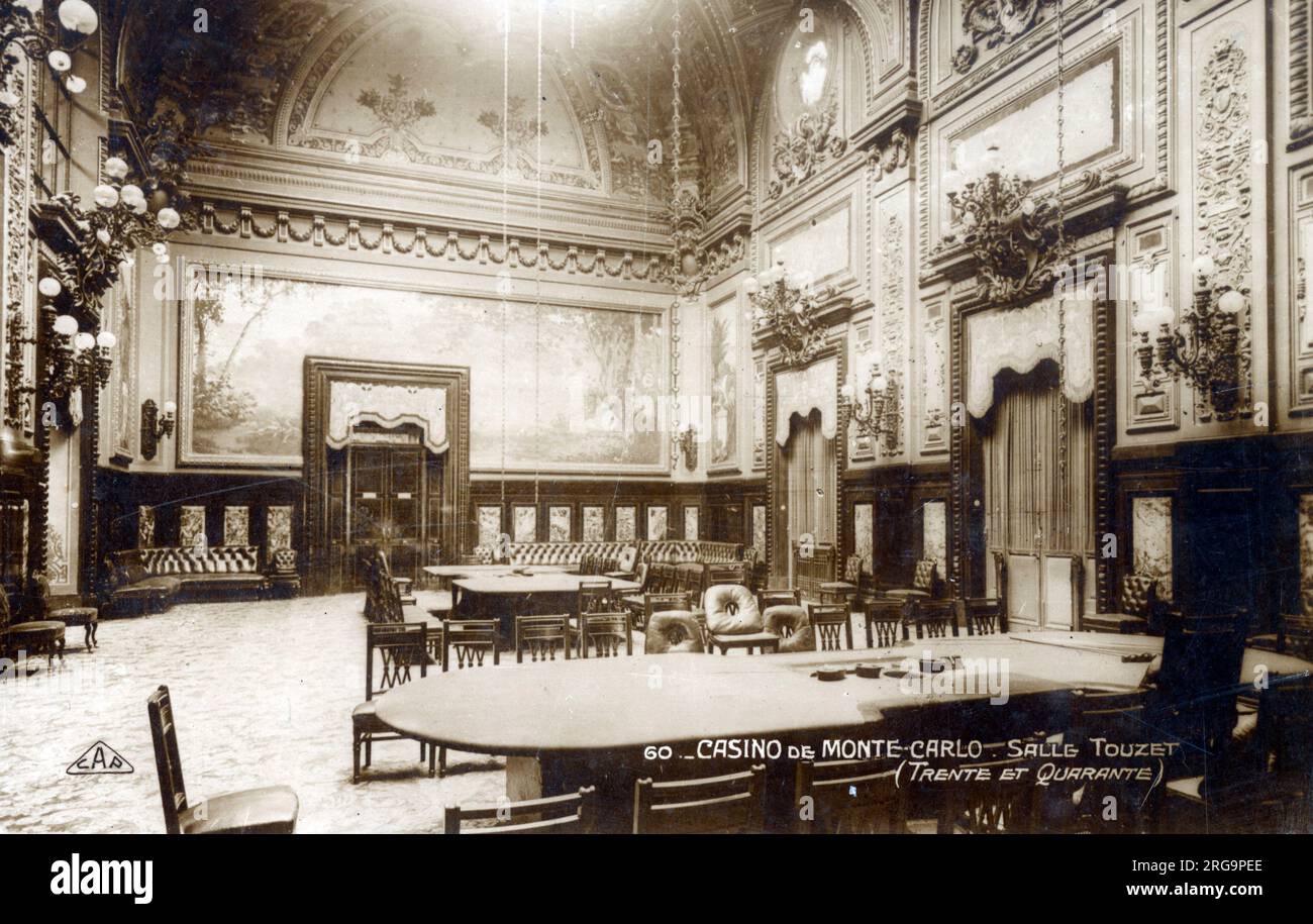 Interior of the monte carlo casino hi-res stock photography and images ...