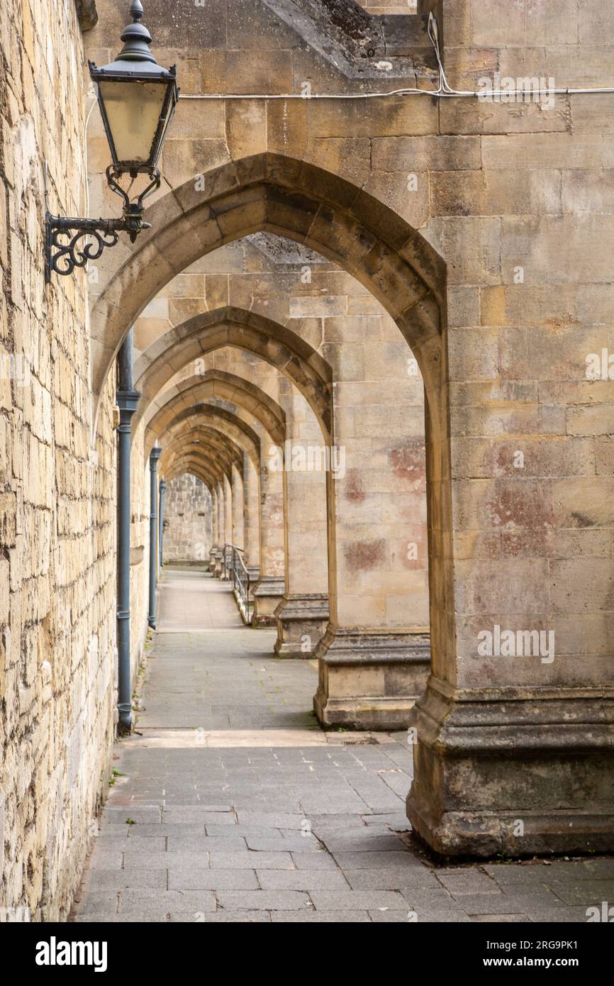 Buttresses Added early in the 20th century, as part of the work to ...