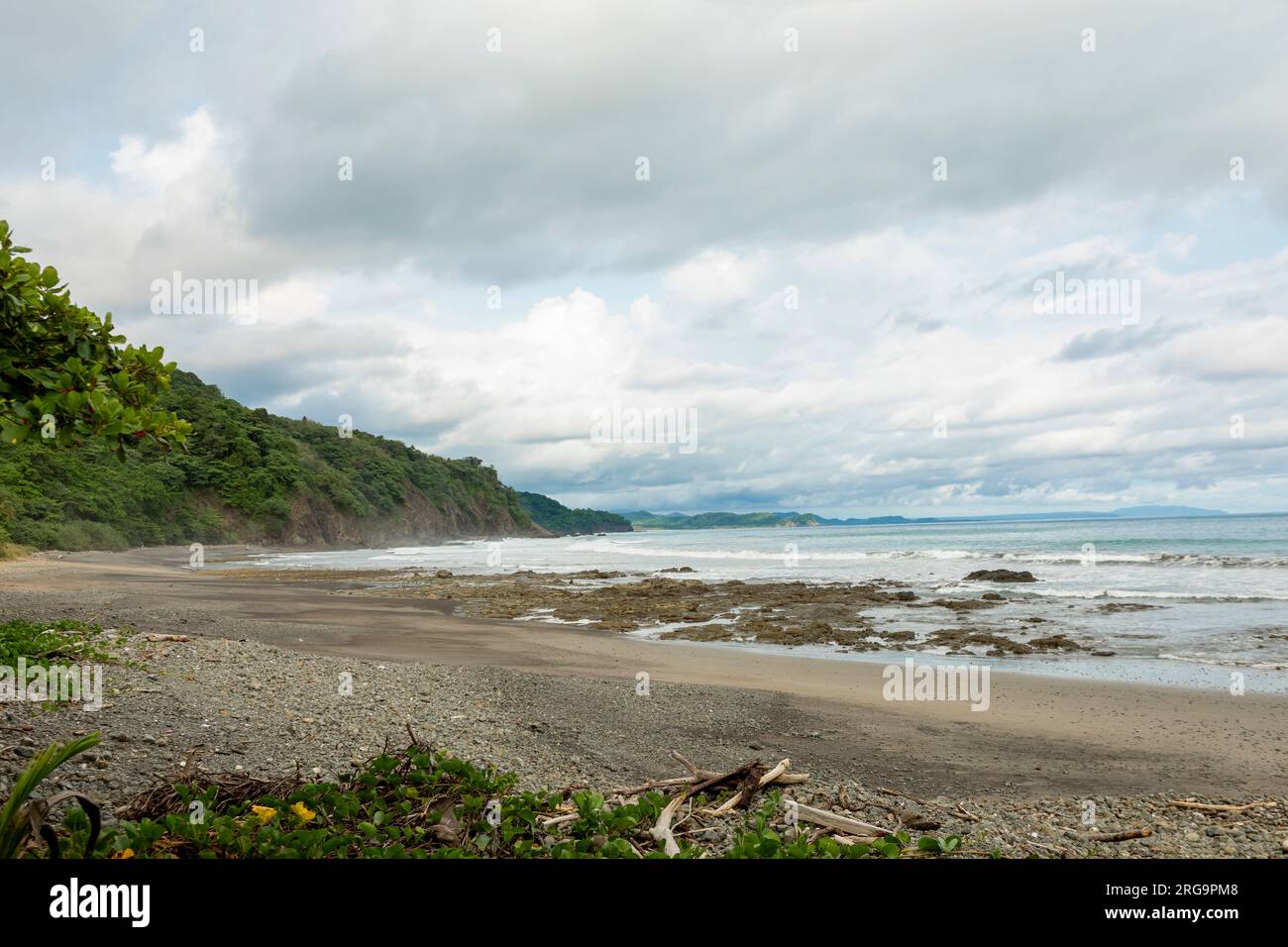 Costa rica beautiful beach, carrillo guanacaste, pacific cost Stock ...