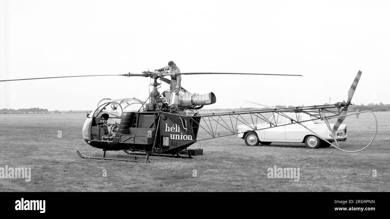 Alouette ii Black and White Stock Photos & Images - Alamy