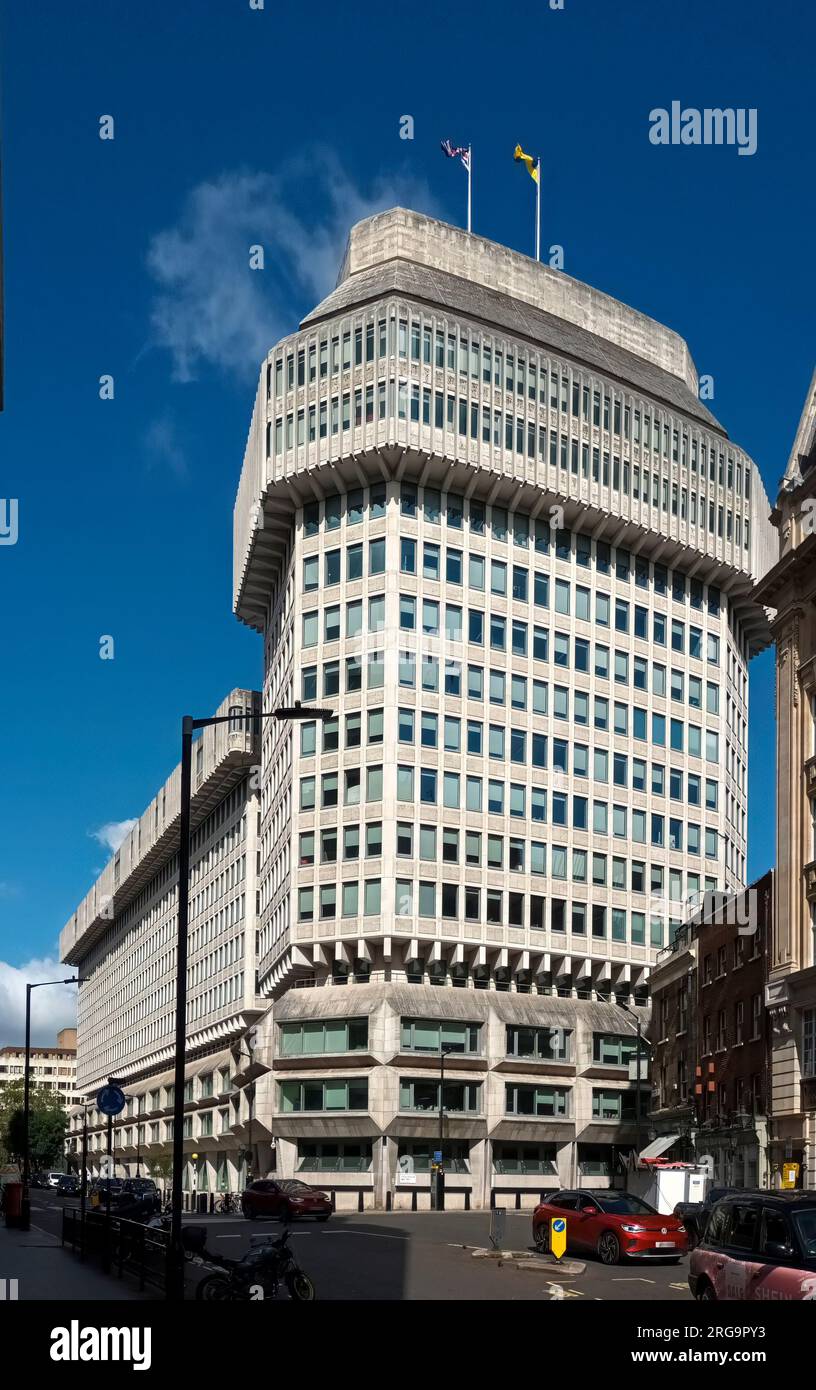 The Ministry of Justice building in Westminster, London, UK Stock Photo ...