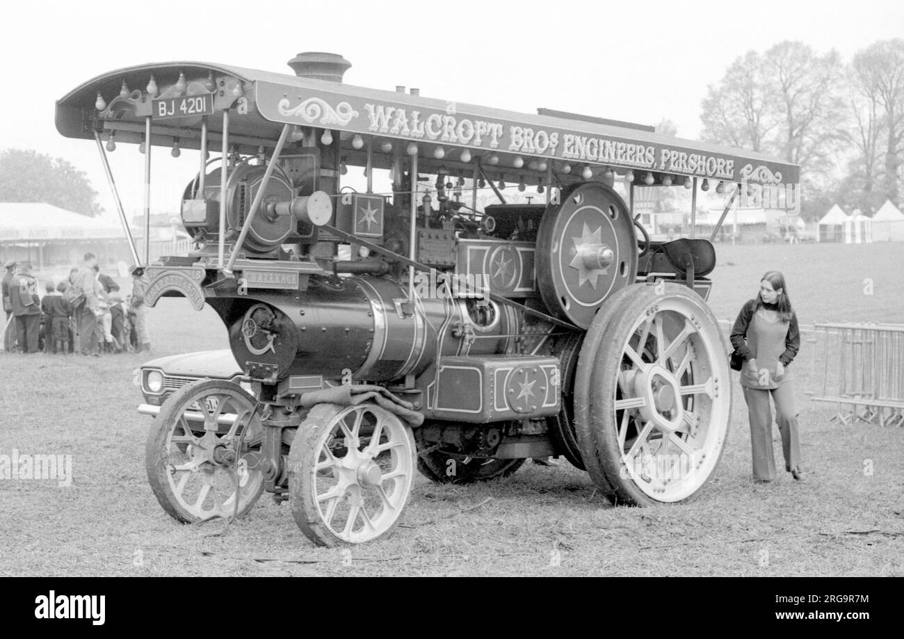 Garrett showmans tractor 33419 challenge bristol steam rally maker hi ...