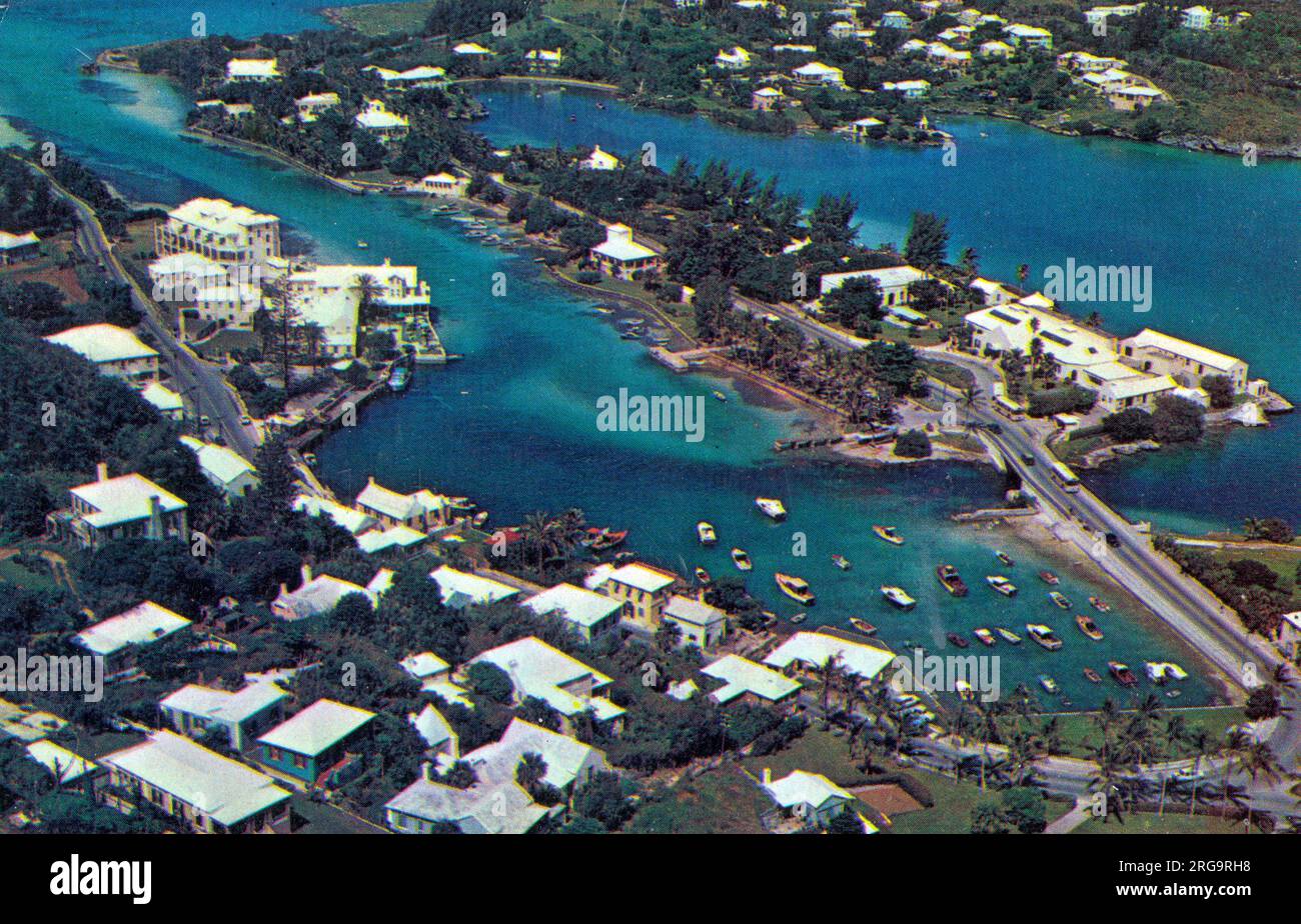 Flatts Inlet, Bermuda where you can find the Coral Island Club ...