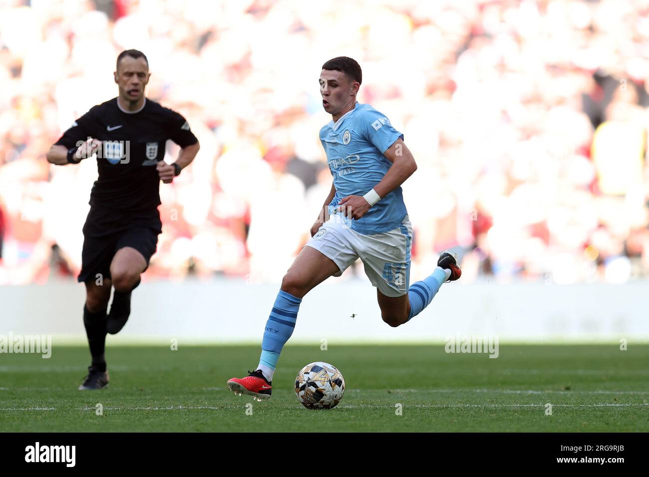 Phil foden manchester city 2023 hi-res stock photography and images - Alamy