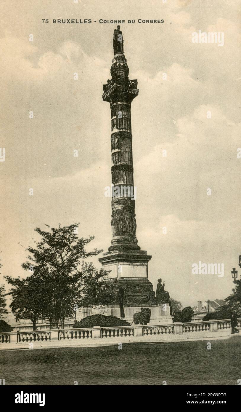 The Congress Column (Colonne du Congres), Dutch: Congreskolom) - a ...