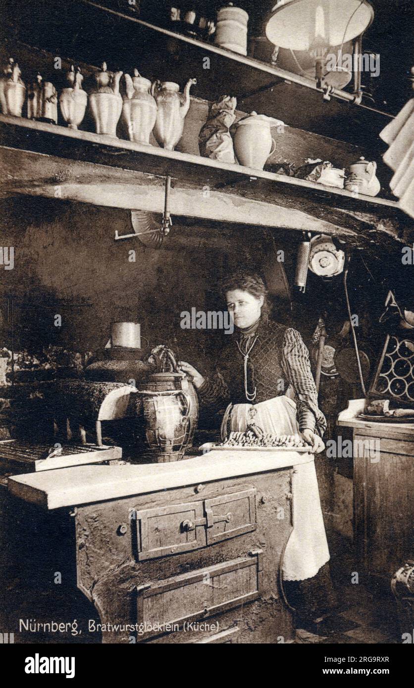The Kitchen of the most famous purveyor of traditional Nurnberg ...