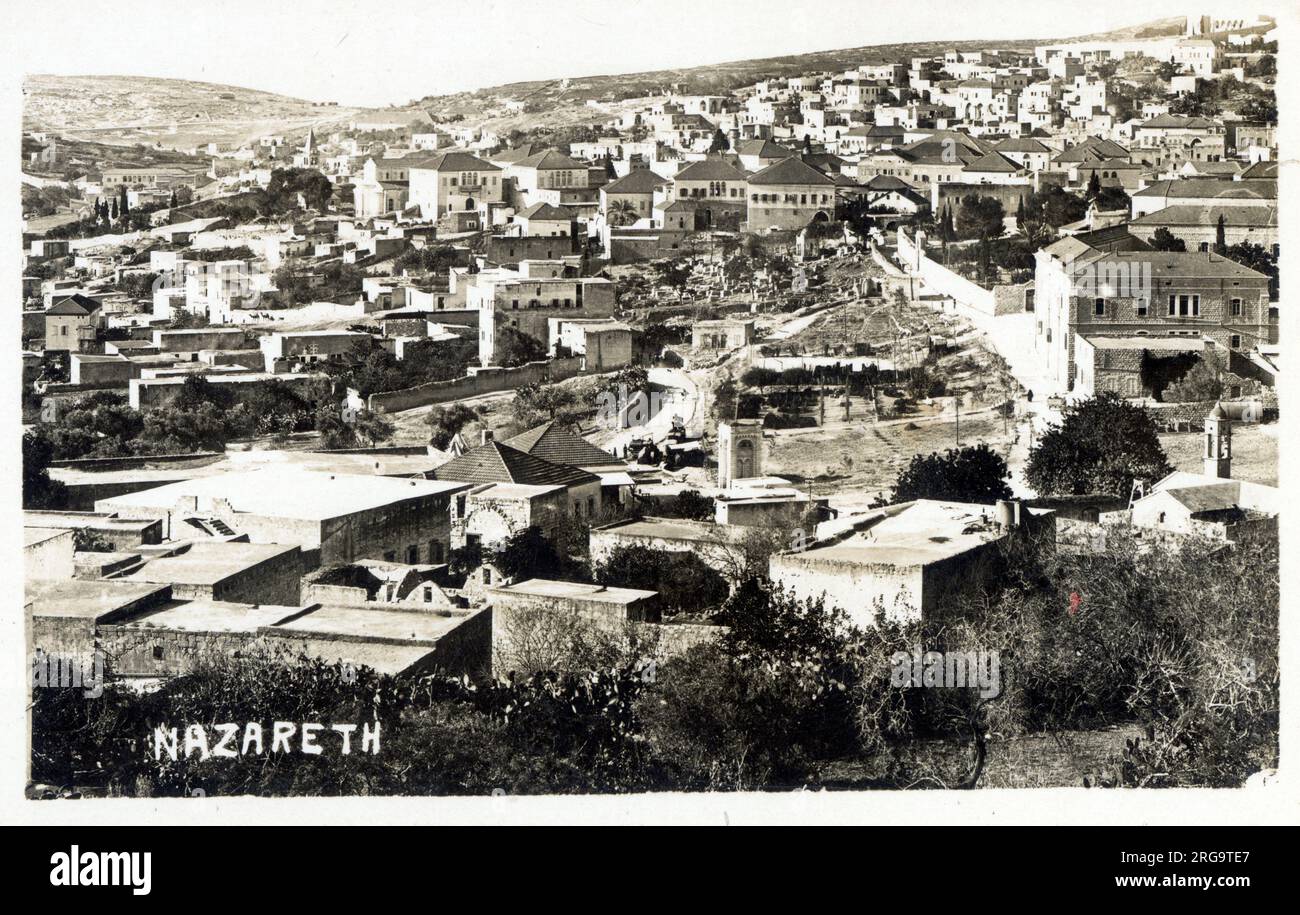 Nazareth israel panorama hi-res stock photography and images - Alamy
