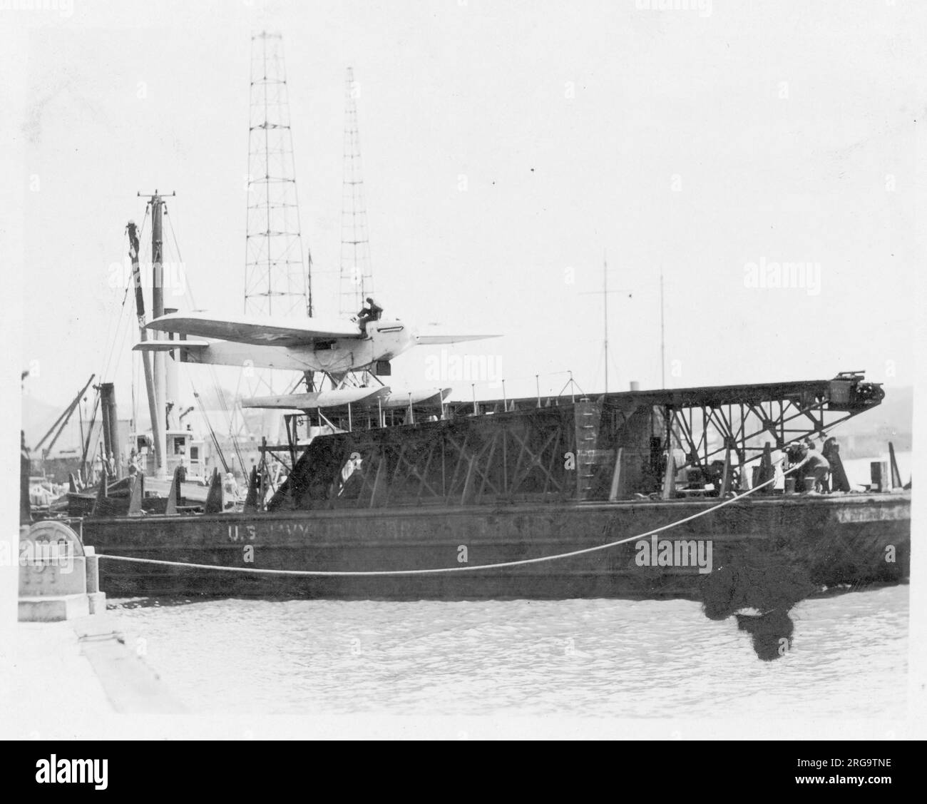 Float plane Black and White Stock Photos & Images - Alamy