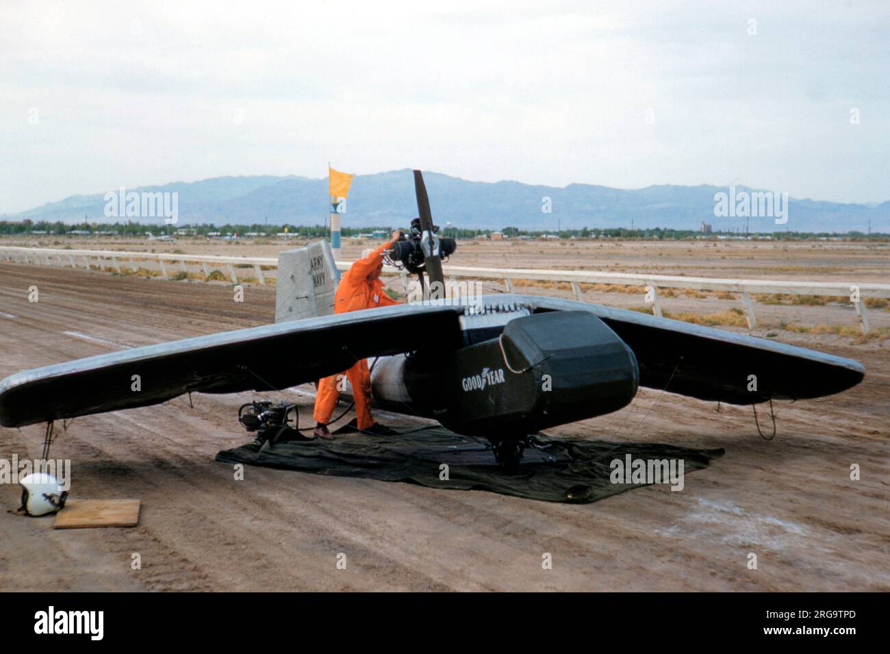 Goodyear GA-468 Inflatoplane (Goodyear XAO-3-GI), single-seat ...