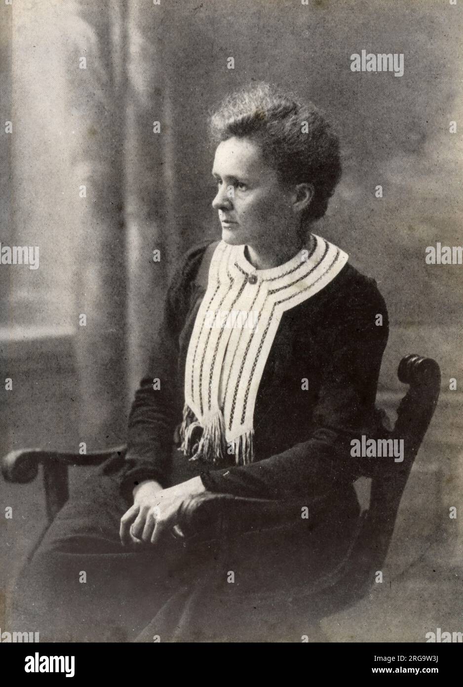 Marie Sklodowska Curie (1867-1934), Nobel prize winning scientist Stock ...